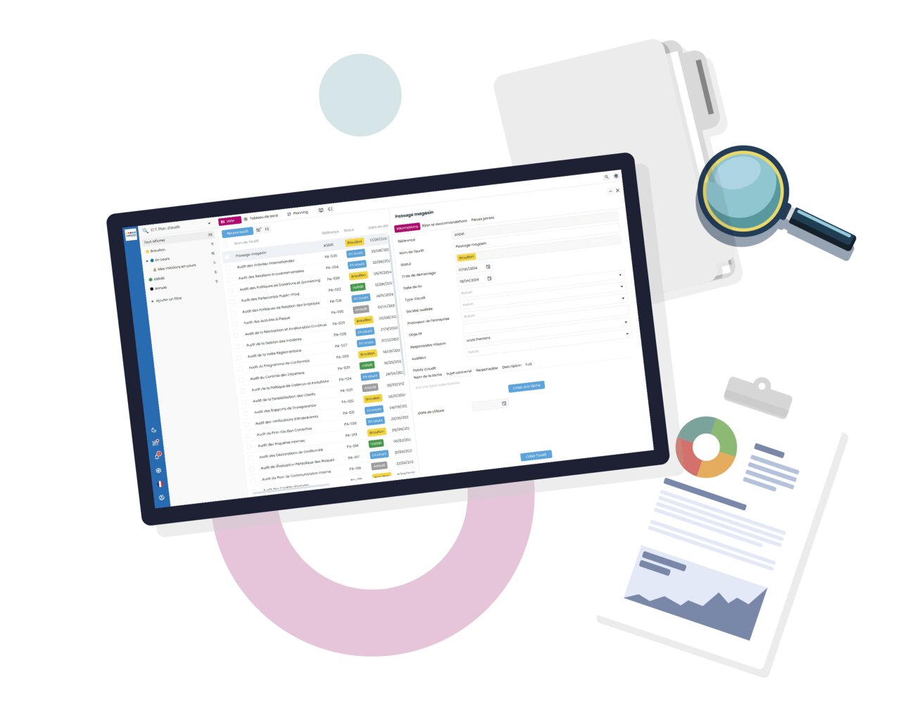 Logiciel d'audit interne | Values Associates